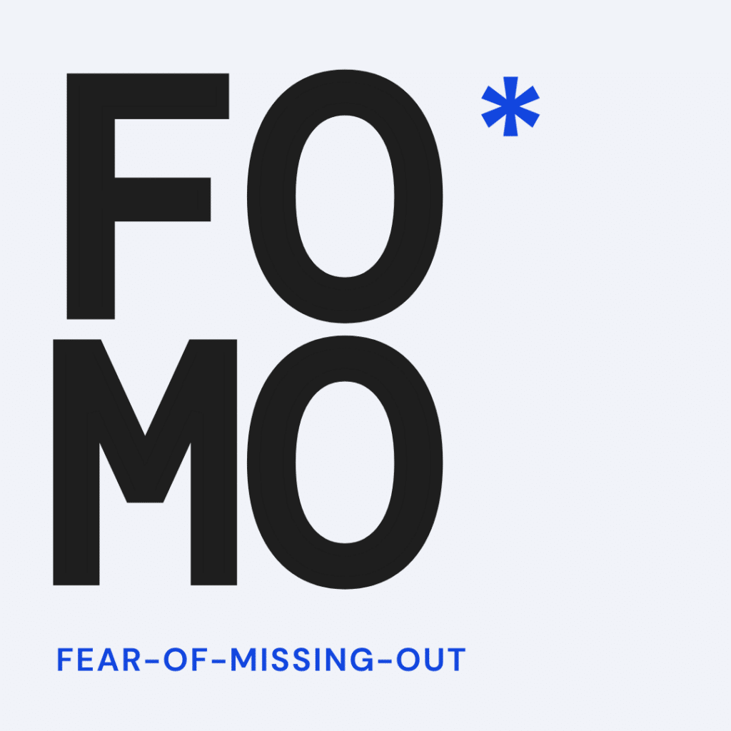 FOMO is Real. - NoFiltr